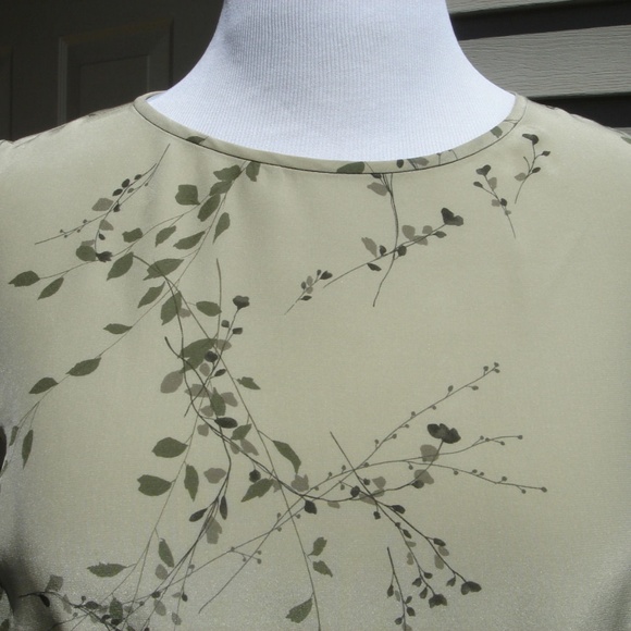 Kasper | Tops | Kasper Green Silk Career 2 Pieses Blouses 416 | Poshmark